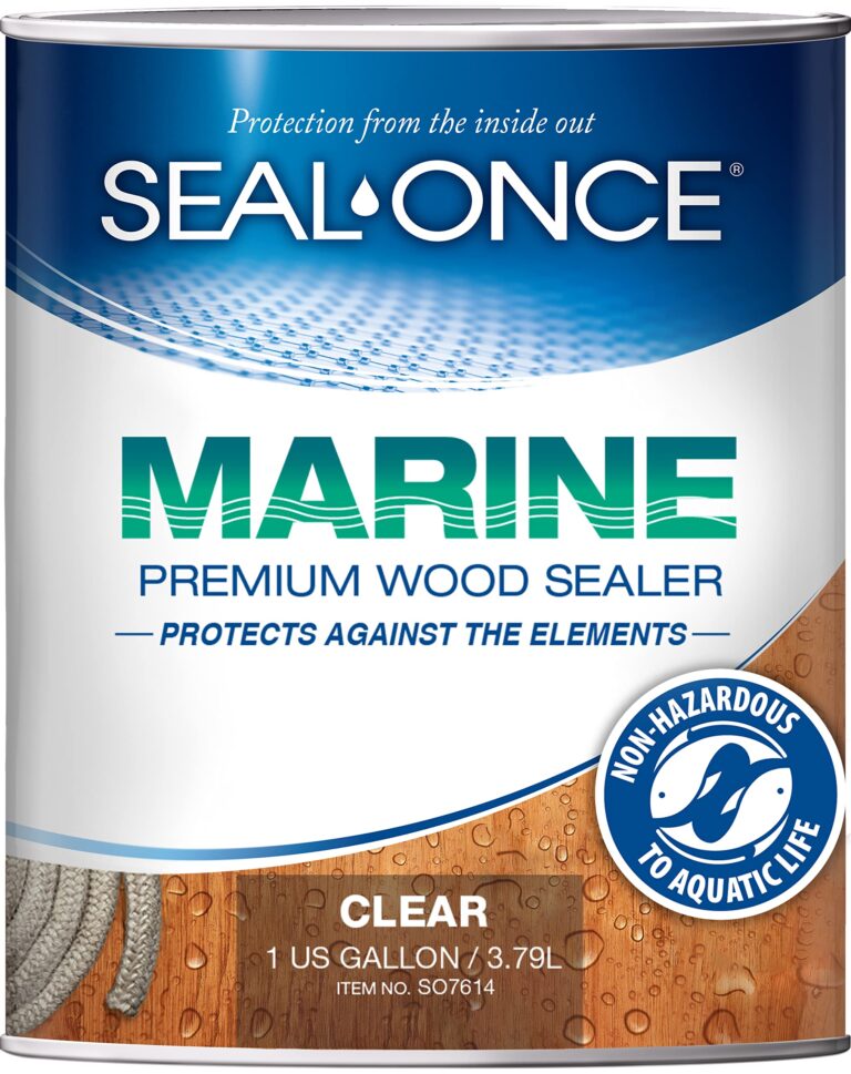 Seal-Once Marine Wood Sealer Review: First Rate Protection? - Water ...